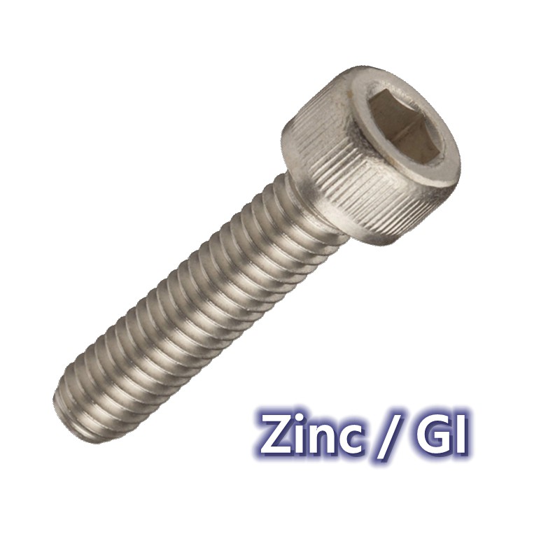 HT Socket Cap Screw - M5 x 35mm ~ 100mm (Coarse Thread Pitch 0.8mm) (High Tensile Grade 12.9 ...