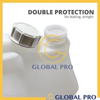 (2L /5L/ 10L) HDPE Clear Plastic Bottle Tank Lid Storage Containers Tong Air Jerry Can Tong Drum ...