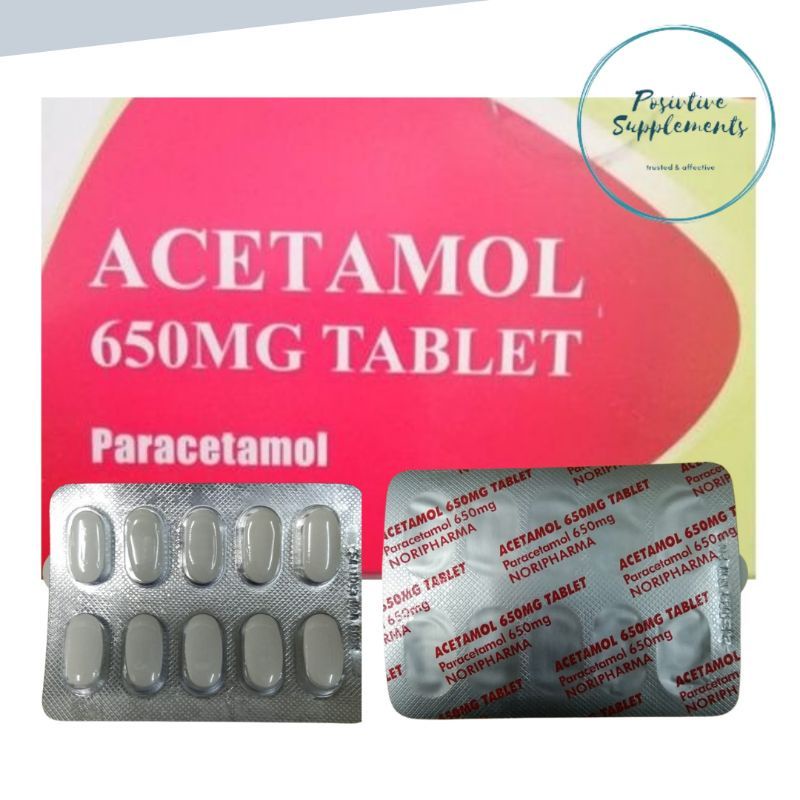 Acetamol 650mg 50x10's (Paracetamol) | Shopee Malaysia