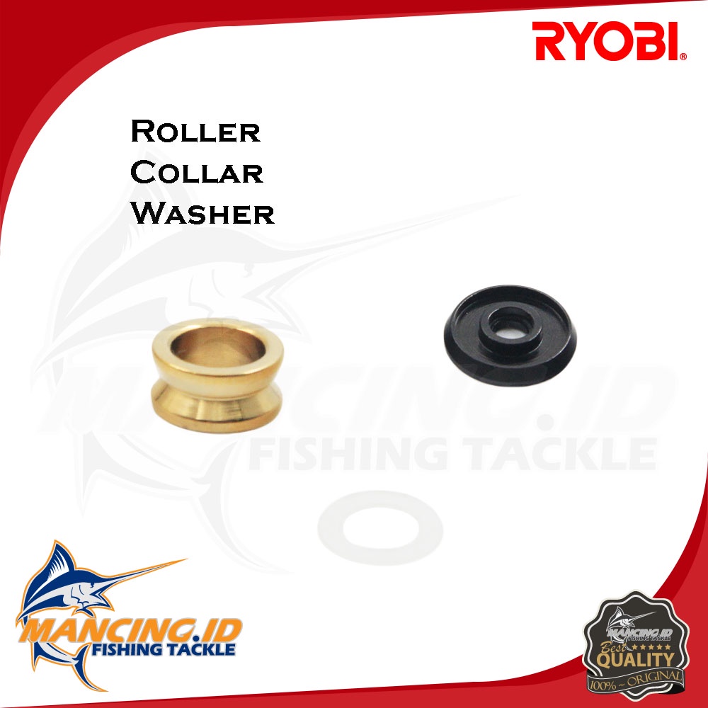 Ryobi Maturity Roller+Collar+Washer Sparepart Line Roller | Shopee Malaysia