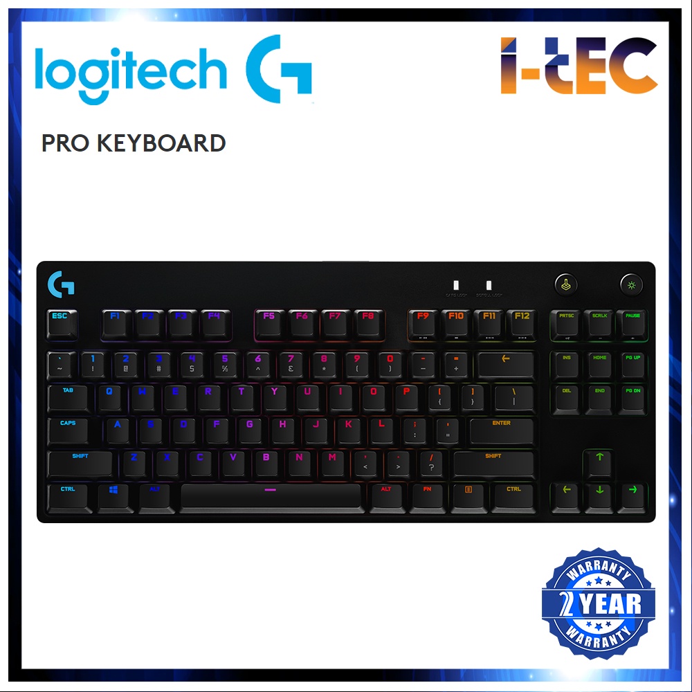 Logitech G PRO GX CLICKY SWITCHES Gaming Keyboard | Shopee Malaysia