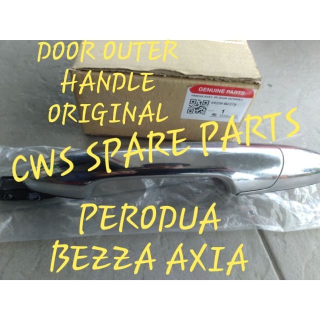 ORIGINAL OUTER DOOR HANDLE PERODUA BEZZA AXIA | Shopee Malaysia