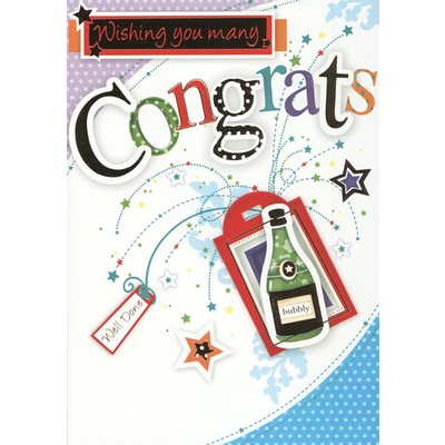 Congratulations Cards-Wishing You Many Congrats | Shopee Malaysia