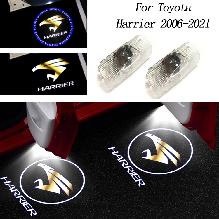 2pcs LED Car Door Welcome Light for Toyota Harrier 2006-2020 2021 2022 ...