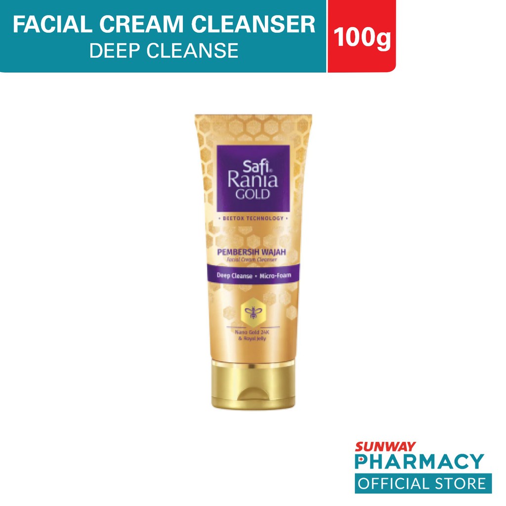 Safi Rania Gold Pembersih Wajah (100g) | Shopee Malaysia