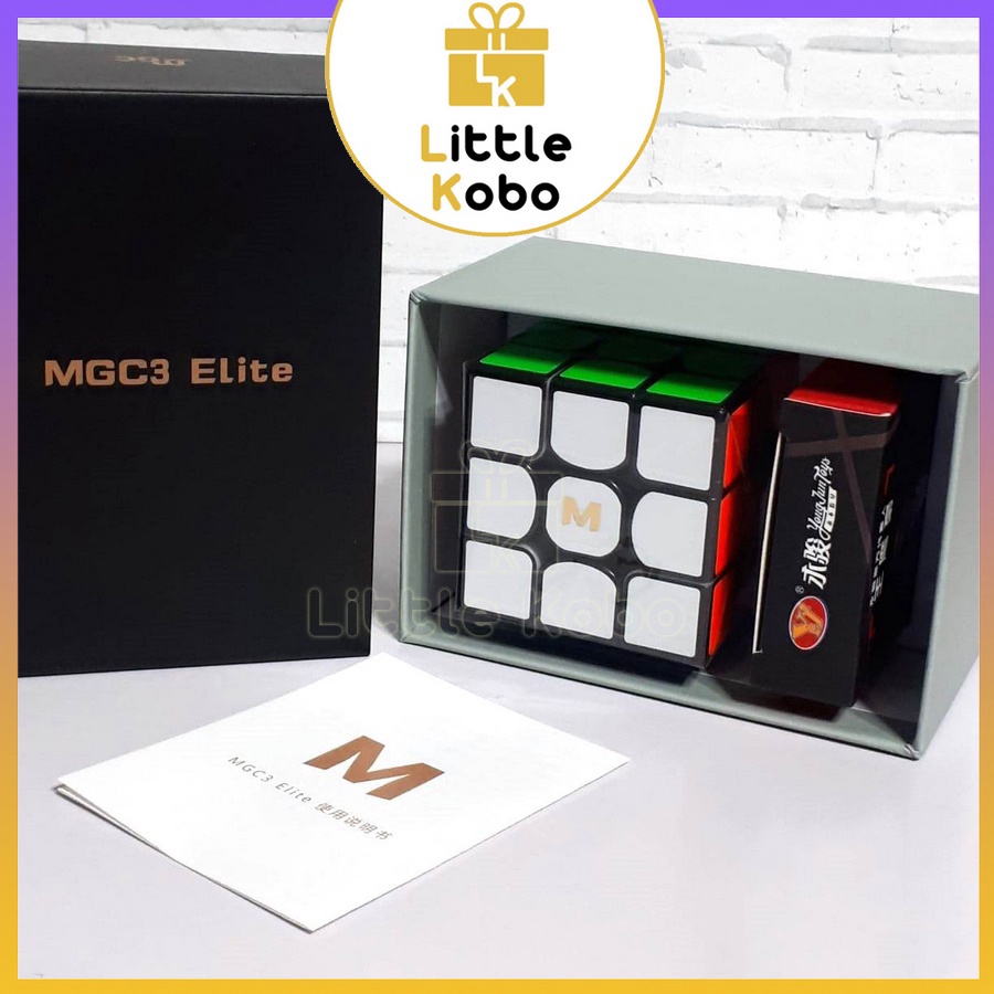 Rubik 3x3 YJ MGC 3x3 Elite M MGC3 Elite 3x3x3 M Magnet Flagship Rubik's Cube 3-Layer ...