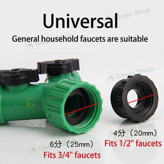 2 Way Connector Y Shape Water Pipe Hose Pipe Splitter Garden ...