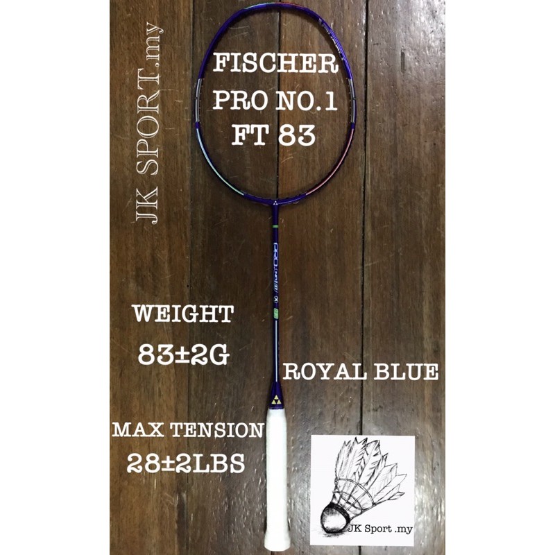 FISCHER PRO NO.1 FT83 ( ROYAL BLUE ) BADMINTON RACKET | Shopee Malaysia