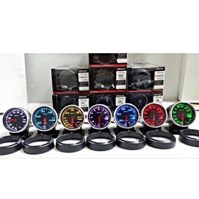 Defi greddy Meter Advance Gauge 7 colors Defi Meter include Sensor and ...