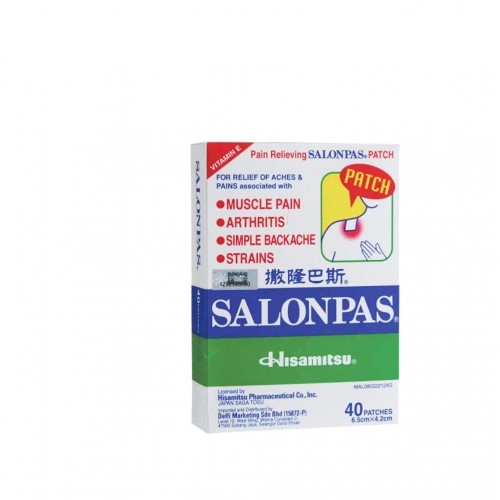 SALONPAS PATCH 40'S(BOX) | Shopee Malaysia