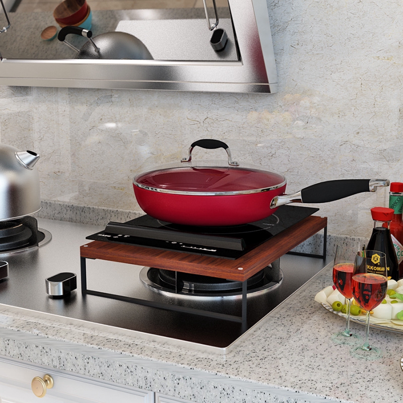 Induction Cooker Rack Rack Kitchen Rack Integrated Stove Rack Gas Stove ...