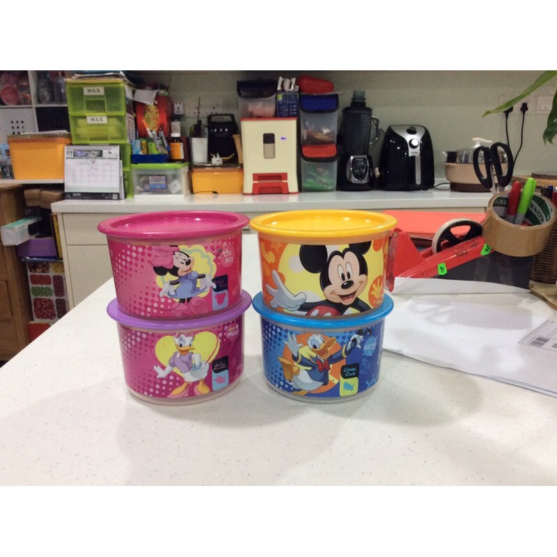 Tupperware one touch Disney | Shopee Malaysia
