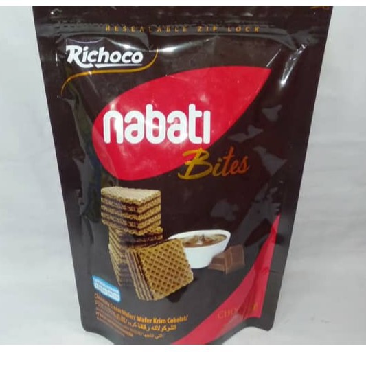 ALL Nabatii richeese bites ／nabati bites hazelnut cream wafer 112g ...