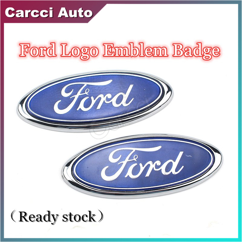 Ford Logo Emblem Badge Replacement Front Back Car sticker Front Grille ...