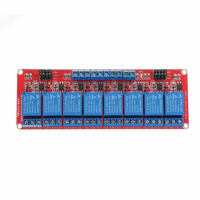 3.3V 5V 12V 1 2 4 8 Ways Channels Opto isolator Isolated Optocoupler ...