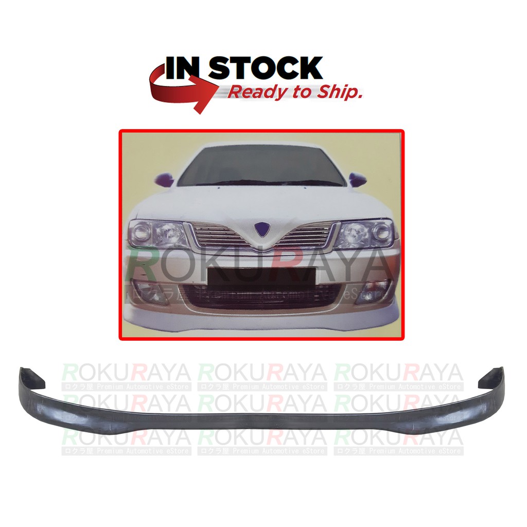 Proton Waja Type R Sport Front Skirt Skirting Bumper Lower Lip Spoiler ...