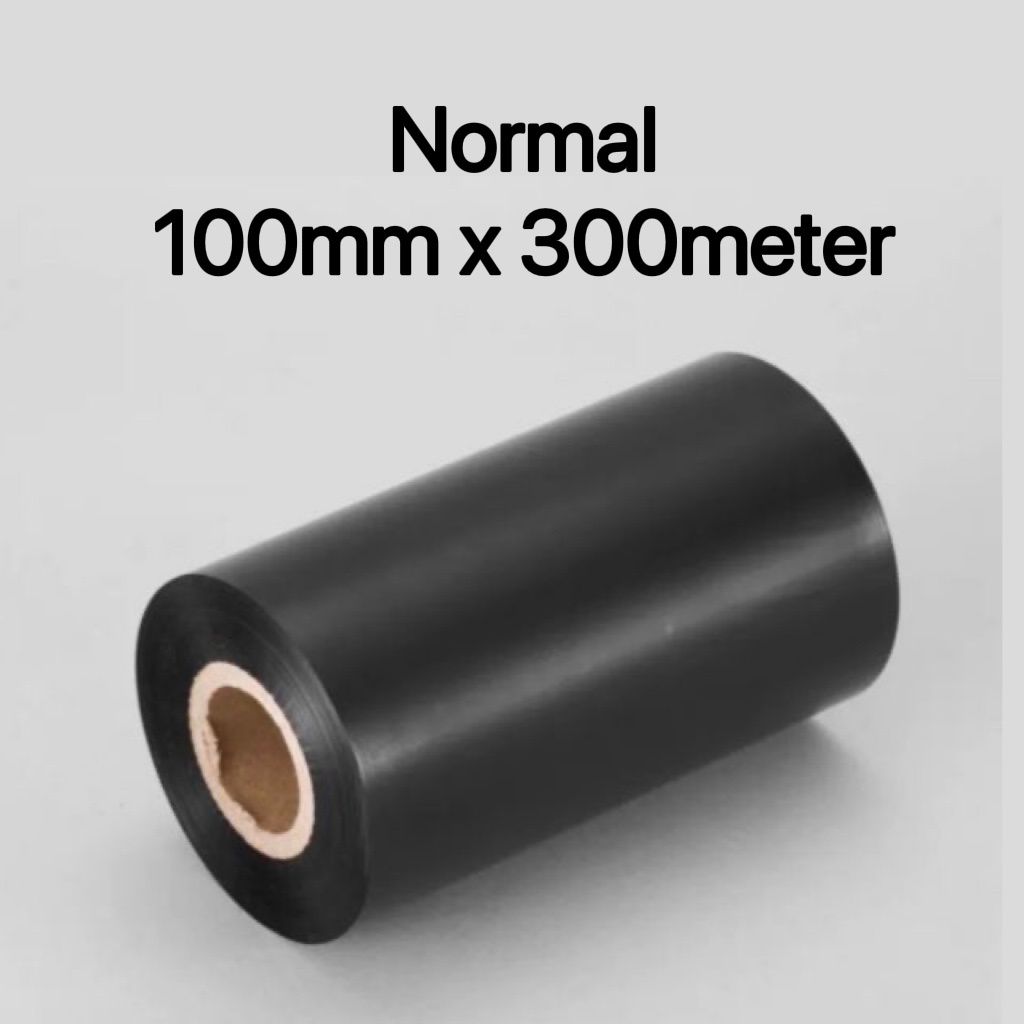 Pubic Barcode Thermal Transfer Wax Ribbon Barcode Ribbon 100mm x ...