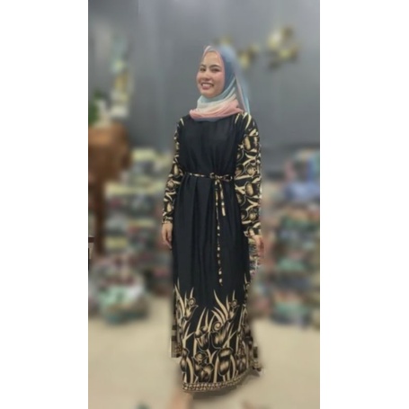 🔥🔥 DRESS ELLY (BUNGA BAWAH) DADA 46_48 🔥🔥 | Shopee Malaysia