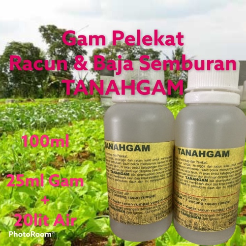 100ml / TANAH GAM / Gam Pelekat Semua Jenis Racun & Baja Semburan Pada ...