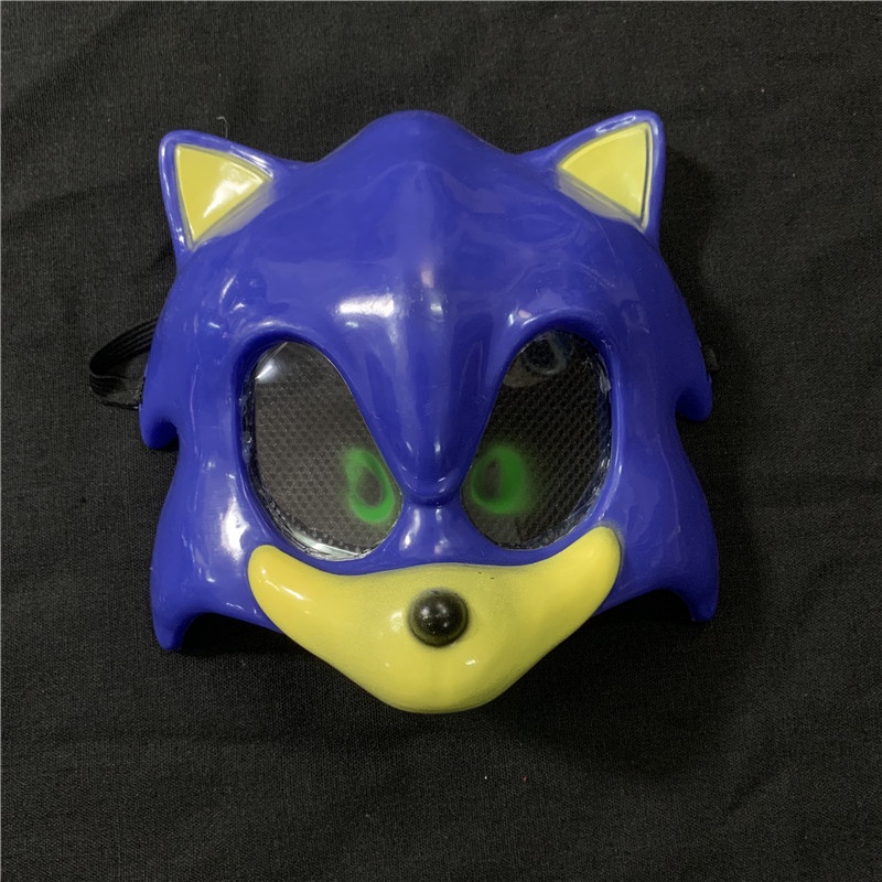 Hot Anime Super Sonic Figure The Hedgehog Shadow Masks Cosplay Costume ...