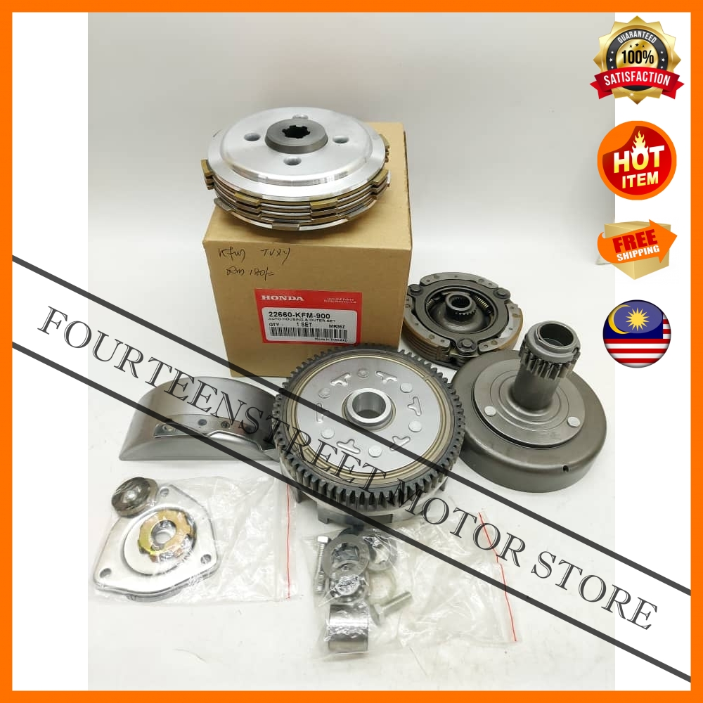 New Honda EX5 Dream / Wave100 / W100 / Wave Auto Clutch Comp & Clutch ...