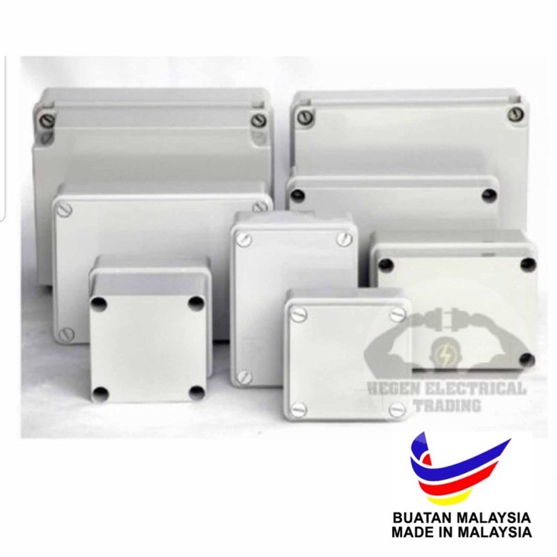 MSIA PVC WATERPROOF JUNCTION ENCLOSURE BOX | Shopee Malaysia