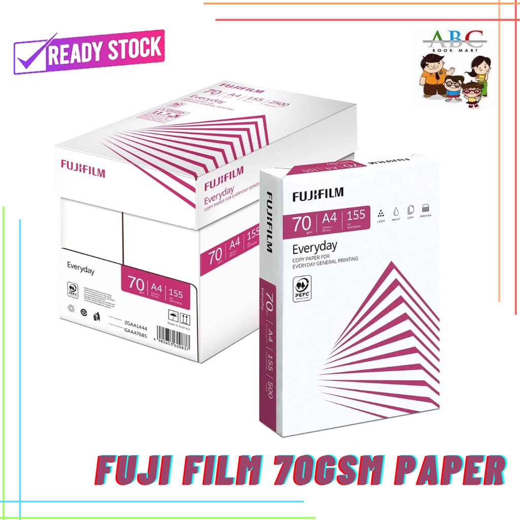 ( READY STOCK ) FUJIFILM 70GSM 500`S PAPER REAM CARTON BOX PRINTING ...