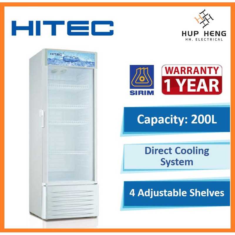HITEC Display Chiller (200L) HTC-218FSC | Shopee Malaysia