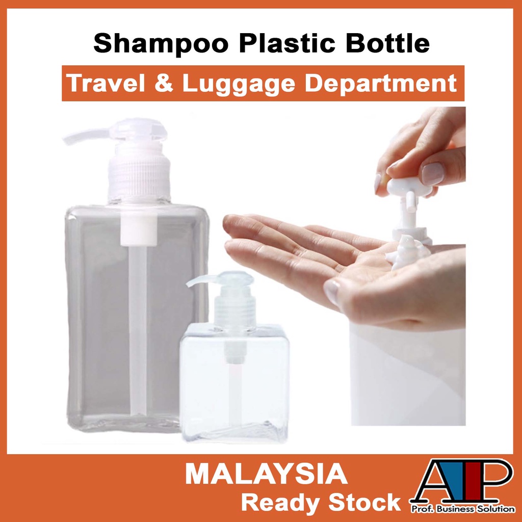 Travel ️ Dispenser Shampoo Press Bottle Liquid Shower Gel Empty ...