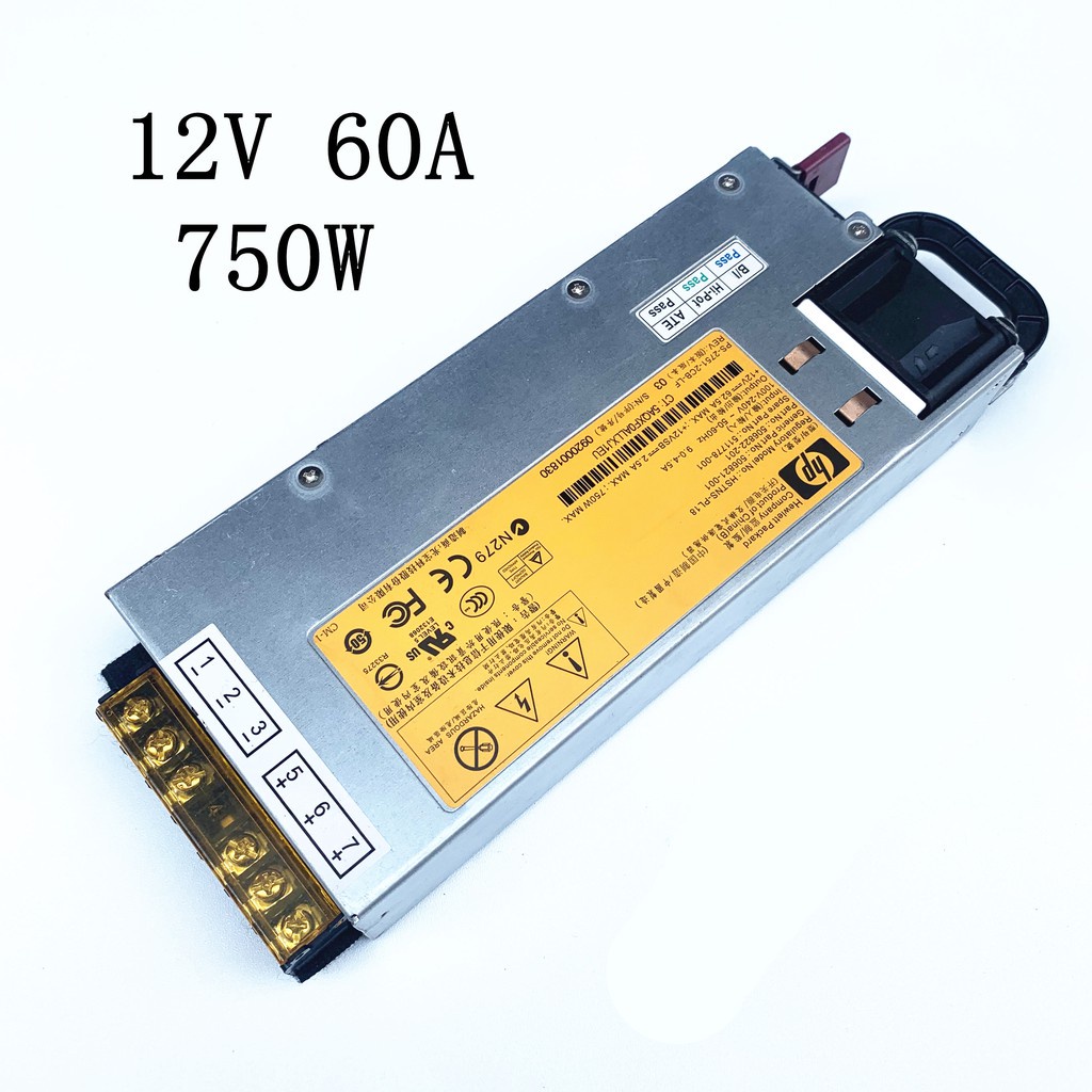 HP 12V60A 750W server power supply 50A 60A switching power supply ...