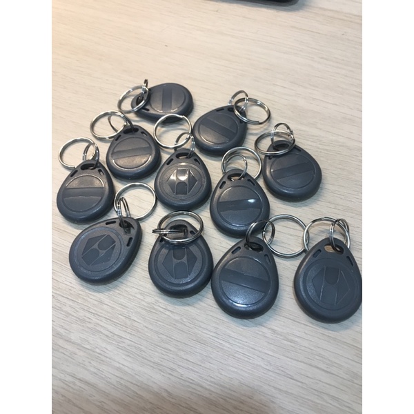 125Khz RFID Key Tags Keychain For Door Access Control Read & Writable ...