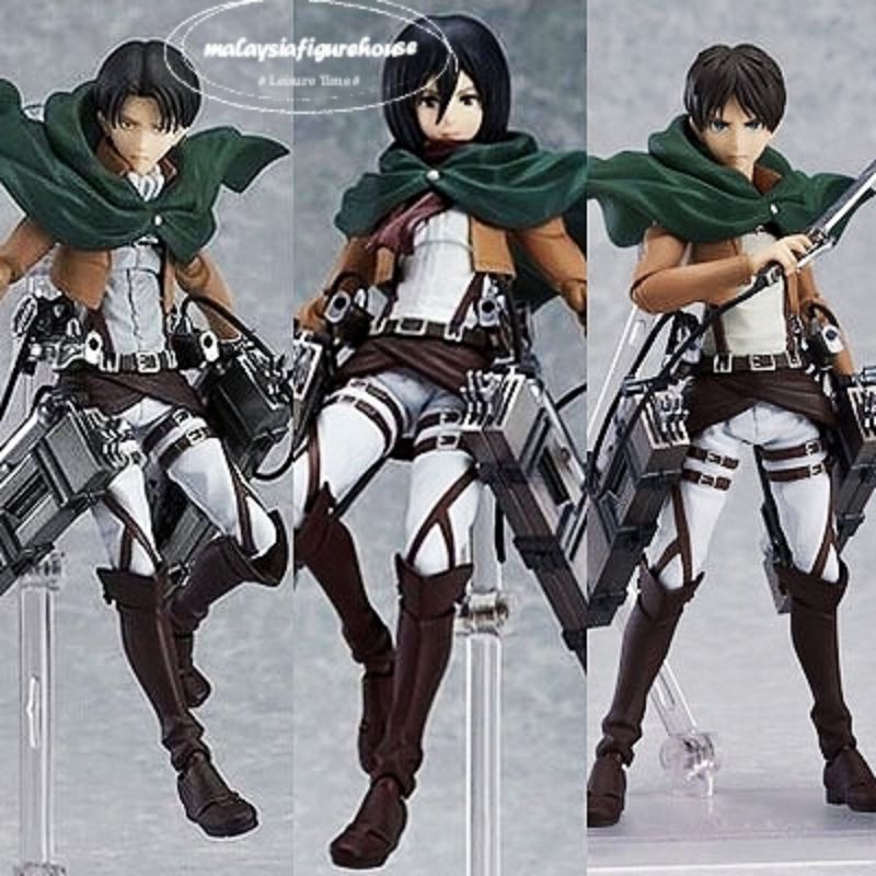 🔥READY STOCK🔥ATTACK ON TITAN ANIME ACKERMAN LEVI MIKASA AREN YEAGER ...