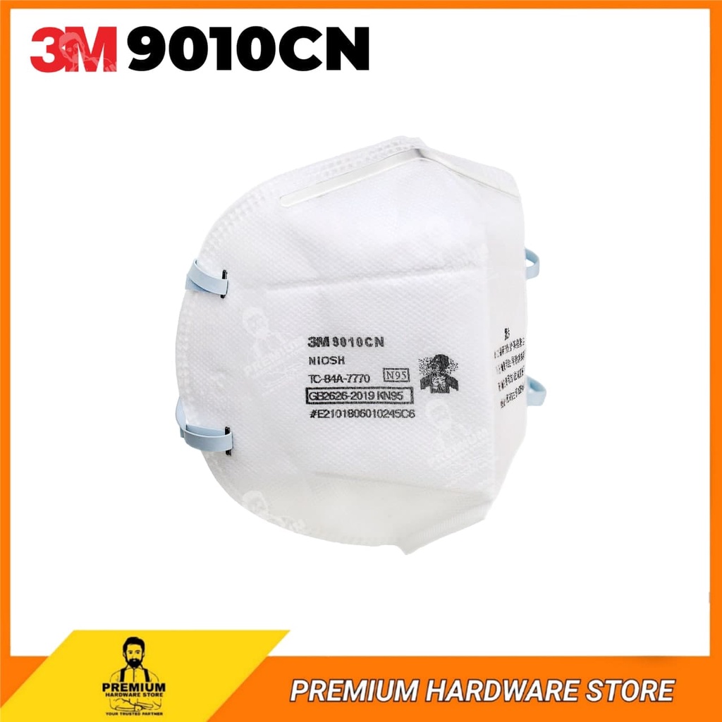 3M Particulate Respirator Mask 3MR9010 (R95) Medical KN95 Disposable ...