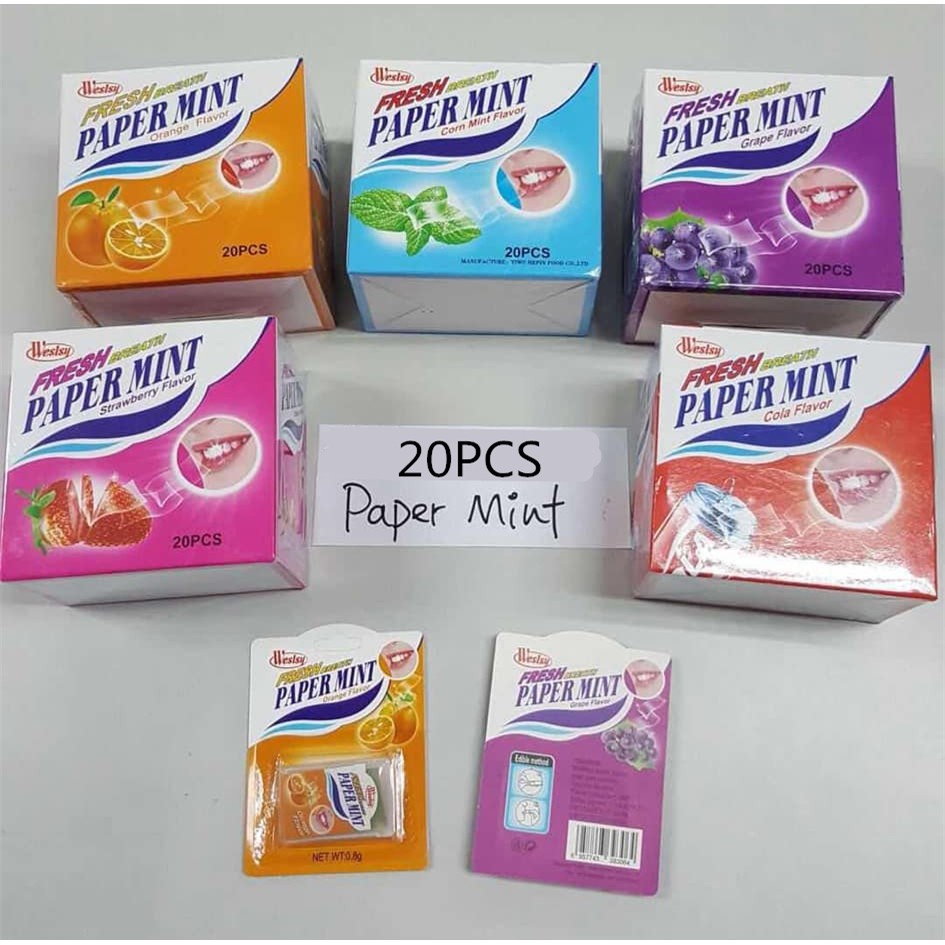 HEPIN FRESH BREATH PAPER MINT CANDY 20PCS | Shopee Malaysia