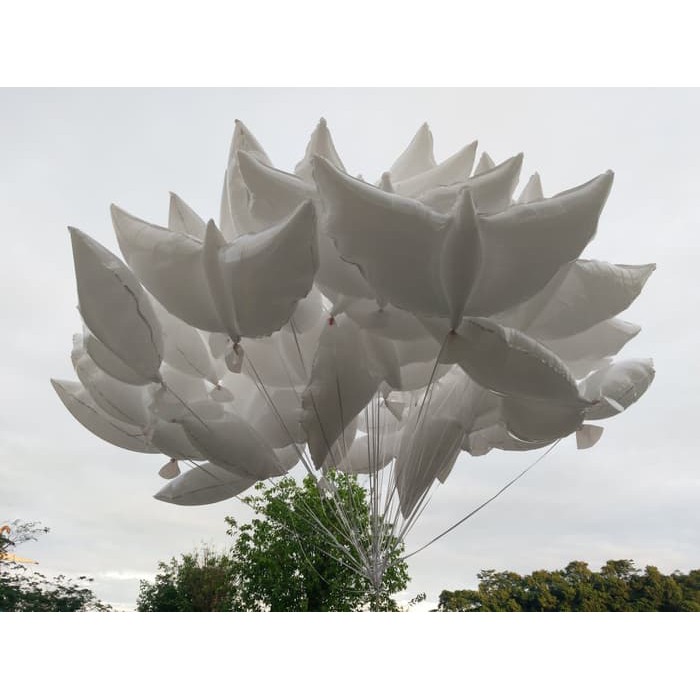 Pigeon Balloon / Wedding Pigeon Balloon / White Pigeon Wedding Balloon ...