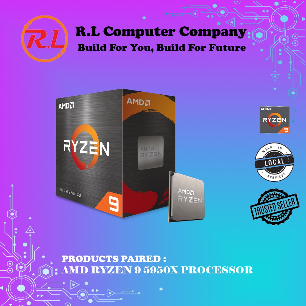 AMD RYZEN 9 5950X CPU | Shopee Malaysia