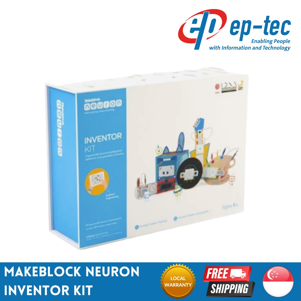 Makeblock - Neuron Inventor Kit | Ages 8+ | Screen-free & Hands-on | STEM Home-based Learning ...