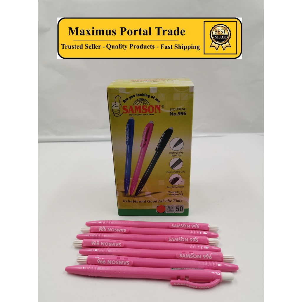 Samson 996 Pen (50pcs in a Box) | Shopee Malaysia