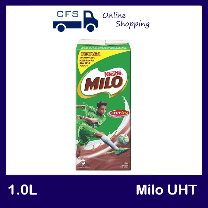 Nestle MILO 1L UHT Activ-Go Chocolate Malt (1000ml) | Shopee Malaysia