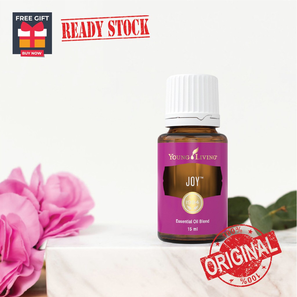 ORIGINAL Young Living (Mfg 2024) Joy Essential Oil 15ml | Shopee Malaysia