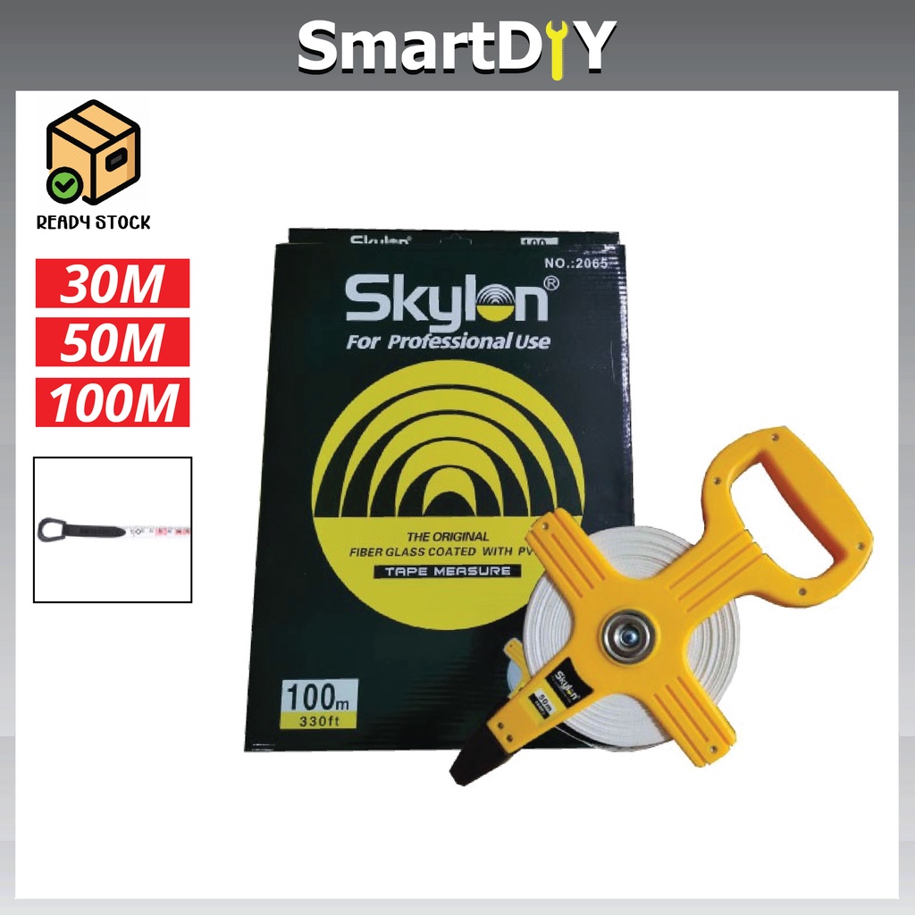 30M / 50M / 100M SKYLON A-TYPE NYLON MEASURING TAPE | Shopee Malaysia