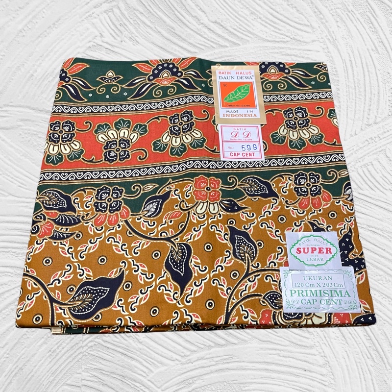 Batik Halus Daun Dewa Asli Original Indonesia/Kain Batik/Batik Halus ...