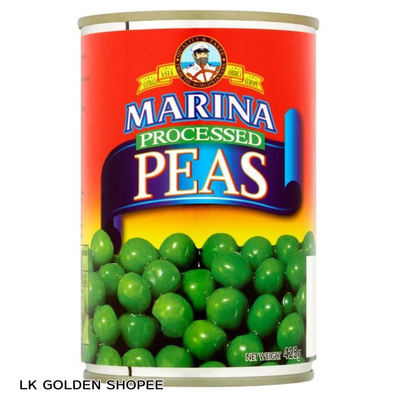 Marina processed peas / kacang hijau 425g | Shopee Malaysia