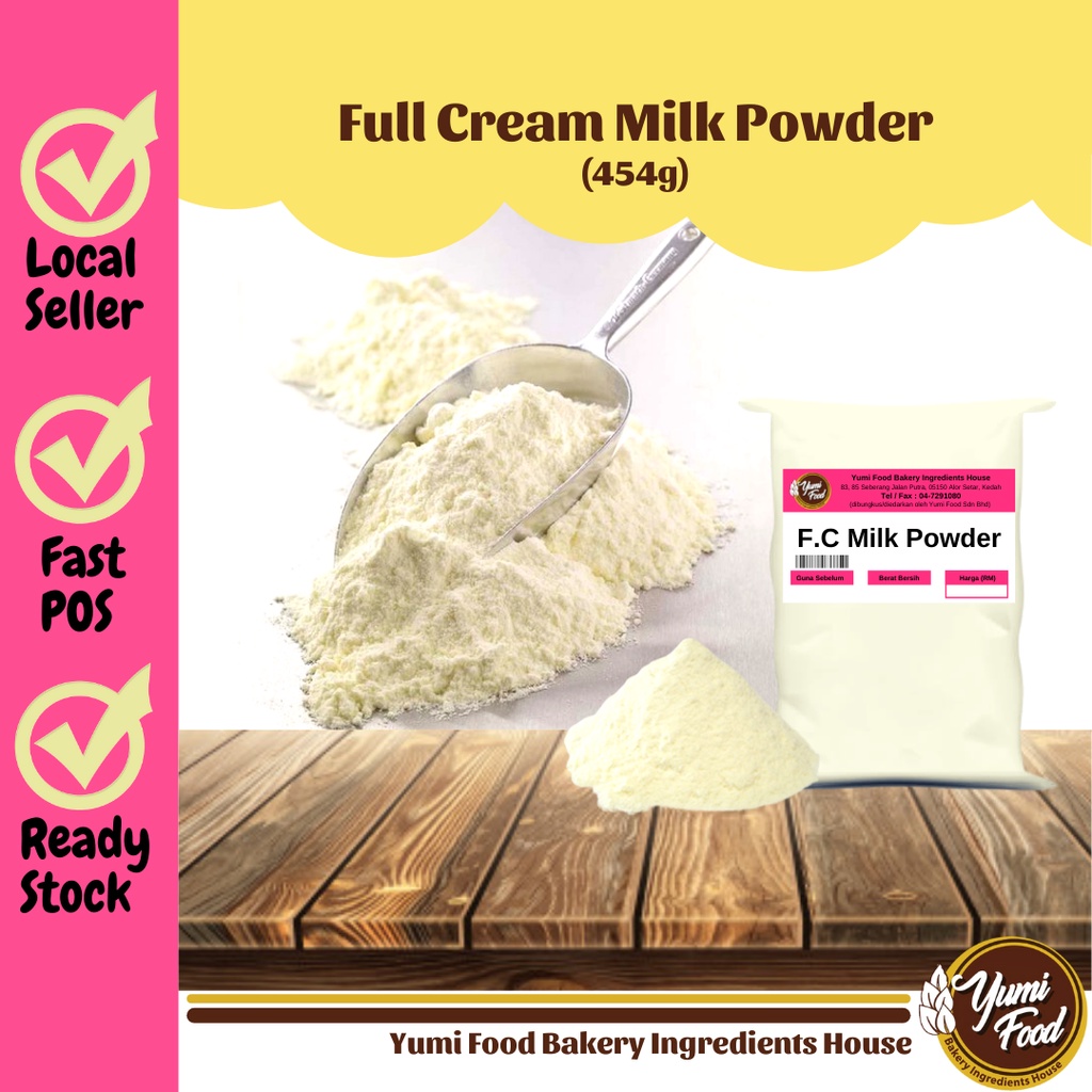 [READY STOCK] Full Cream Milk Powder/Serbuk Susu/Tepung Susu Baking ...