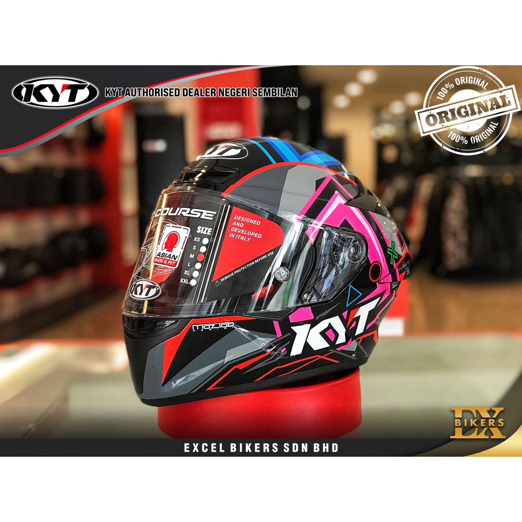 KYT HELMET TT COURSE RATHAPARK PLAY REPLICA /Full Face Helmet ...