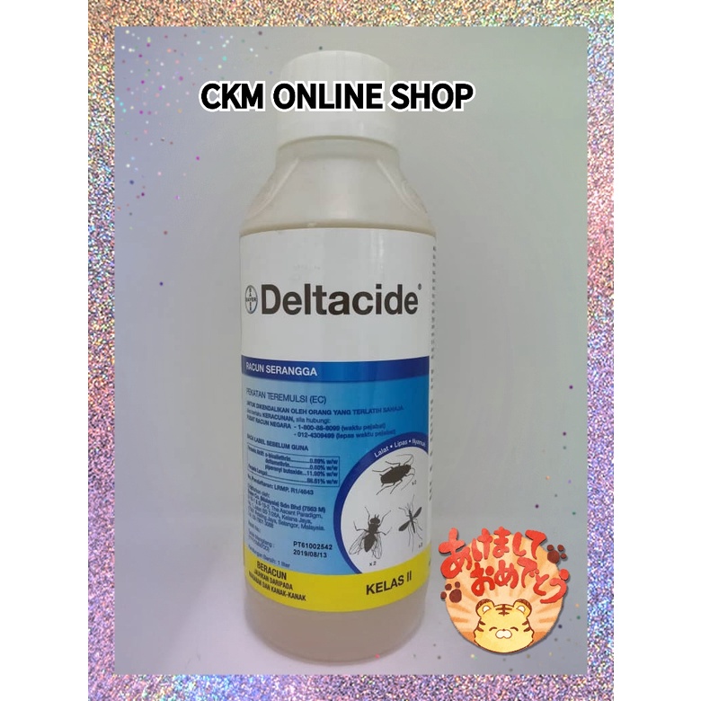 Bayer Deltacide Insecticide (1 Liter) (racun serangga semut | Shopee ...