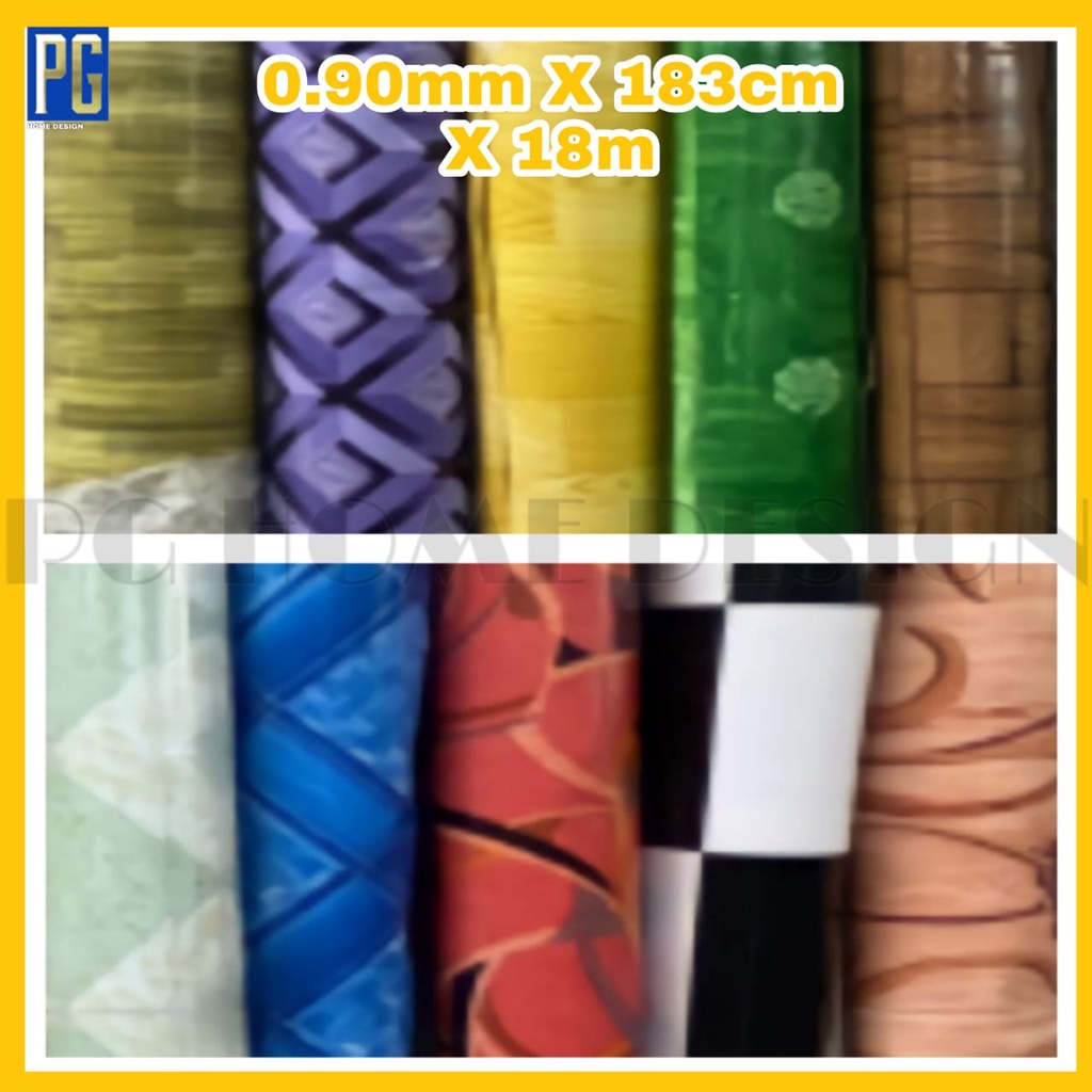 PG HOME:-Tikar Getah 5 kaki Tebal 0.40mm Alas Lantai Rumah Murah PVC ...