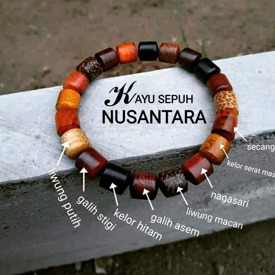 KAYU 8 Kinds Of Lucky Wood Combination Bracelets | Shopee Malaysia