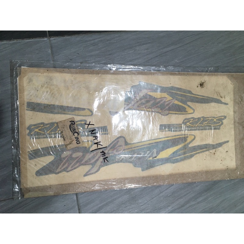stiker kawasaki kips victor runcing hitam | Shopee Malaysia