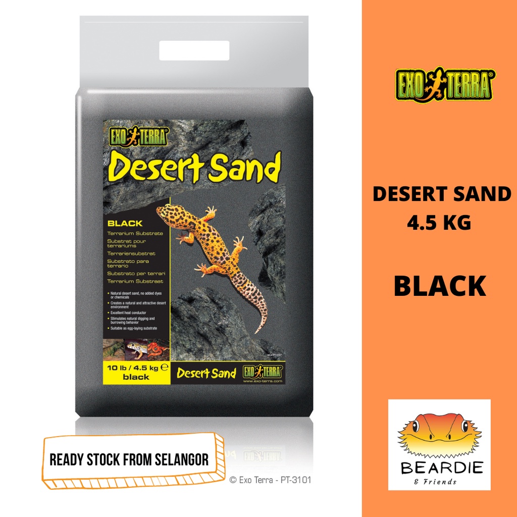 EXO TERRA DESERT SAND / DESERT TERRARIUM SUBSTRATE 4.5KG (PT3101/PT3103 ...